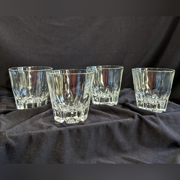 Dining | 4 Small Cut Glass Whiskey Glasses | Poshmark